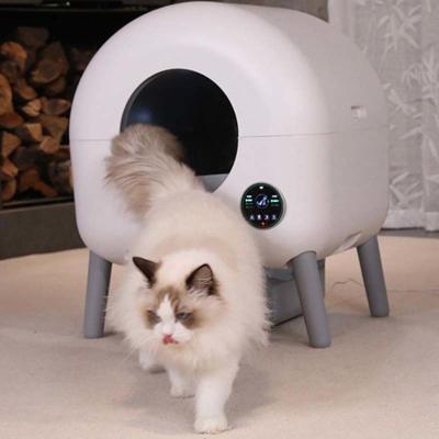 China Customizable Pet Smart Automatic Self Cleaning Cat Litter Box Large Capacity for sale