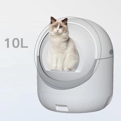 China Large Capacity Smart Cat Litter Box Automatic Control Customizable Multiple Sensors for sale