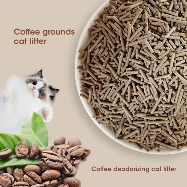 Quality Free Samples Arena Para Gatos Odor Control Clumping Flushable Coffee Tofu Cat Litter for sale