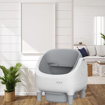 China OEM/ODM Smart Cat Litter Box Wifi Automatic Scoop Fully Automatic Cat Toilet Pet Supplies for sale