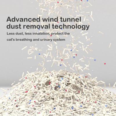 China Tofu Cat Litter Bulk Product Bentonite Clay Mixed Cat Litter Deodorizing Low Dust Retaining Fragrance Pet Supply for sale