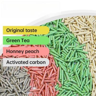China New Kitty Litter Premium Non-Toxic High Absorption Clumping Odor Control Biodegradable Tofu Cat Litter for sale
