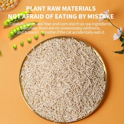 China Factory Price Clumping Strong Odor Control Flushable Eco-Friendly Dust-Free Cleaning Supply Tofu Cat Litter for sale