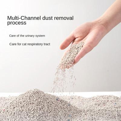 China High Quality Factory Wholesale Cleaning Supply Natural Clumping Dust-Free Bentonite Cat Litter for sale