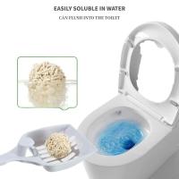China Biodegradable Tofu Cat Litter 6L Fast Dissolving Flushable Pellets Custom Scent for sale
