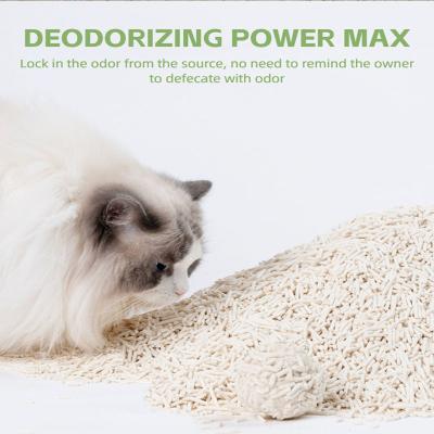 China Natural Soybean Tofu Cat Litter Biodegradable Plant Based Flushable Pet Litter for sale