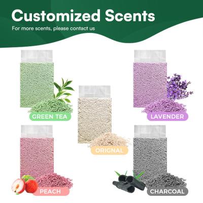China 99% Percent Dust Free Tofu Cat Litter Tracking Prevention Soft Pet Sand for sale