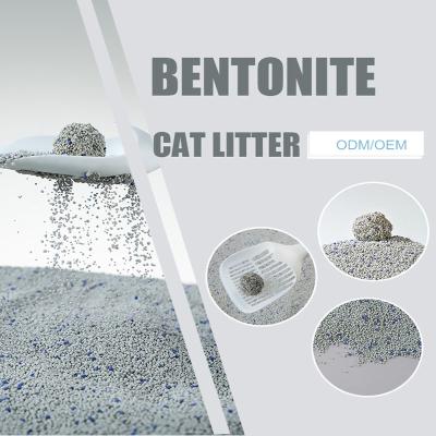 China Factory Direct Hard Clumping Formula and Long Lasting Freshness Bentonite Cat Litter For Multi-Cat Households for sale