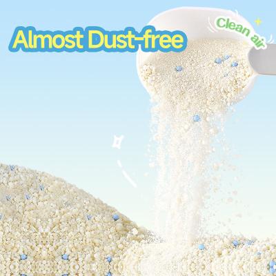 China Ultra Fresh Cassava Cat Litter Reliable Odor Control With Quick Scoop Clumping Action for sale
