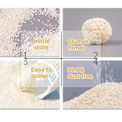 China Premium Plant Fiber Cassava Cat Litter Cleaner Floors And Excellent Moisture Absorption Performance for sale