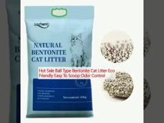 볼 타입 벤토나이트 점토 쓰레기 OEM ODM 벤토나이트 점토 Kitty litter