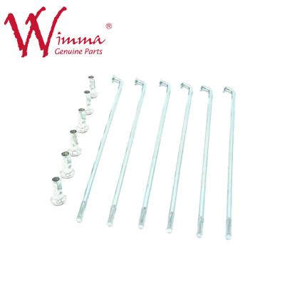 China Motorcycle Spoke Set C90 Custom Motorcycle Spokes And Nipples WIMMA Chrome Zinc Plating for sale