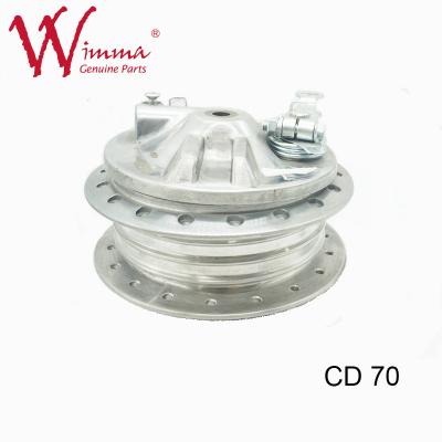 Cina Hub della ruota anteriore della moto, Hub della ruota anteriore della moto in lega di alluminio, lucidatura CD70 di alta qualità in vendita
