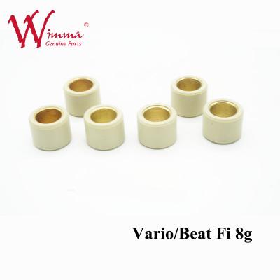 China Clutch Roller/Drive Roller Vario / Beat Fi 8g 18mm*14mm Variator Rubber & Alloy for sale