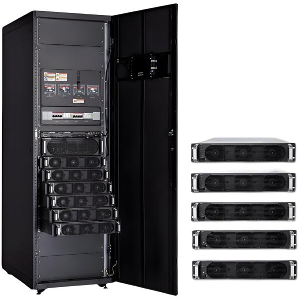 600KVA 3단계 업 40Hz ~ 70Hz 3단계 배터리 백업