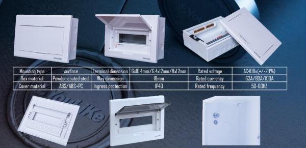 Custom OEM IP55 - IP66 laagspanningsverspreidingskast roestvrij staal