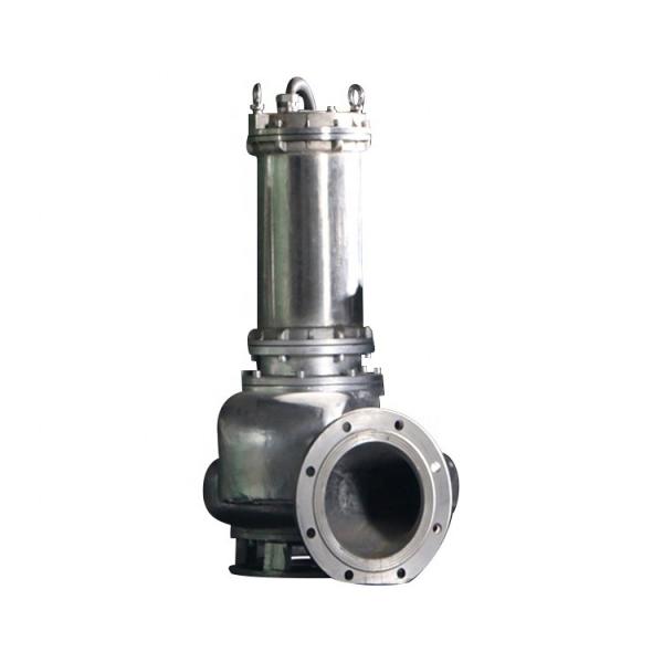 Quality WQP Stainless Steel Sewage Pump , Non Clogging Submersible Pump 220V/380V for sale