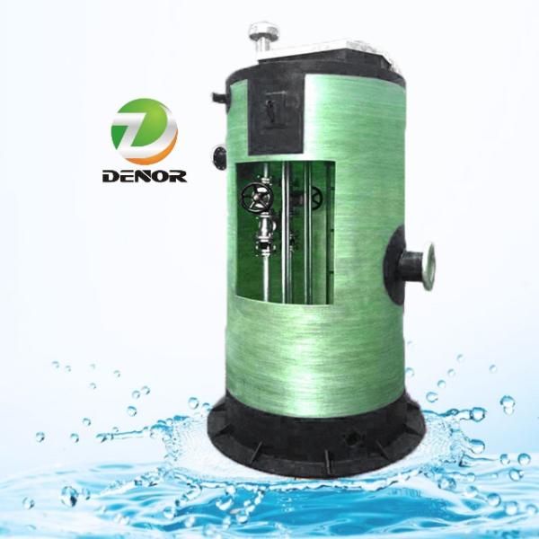 Quality Automatic Sewage Lifting Station Fiberglass Material Sewage Lift Pump Station for sale