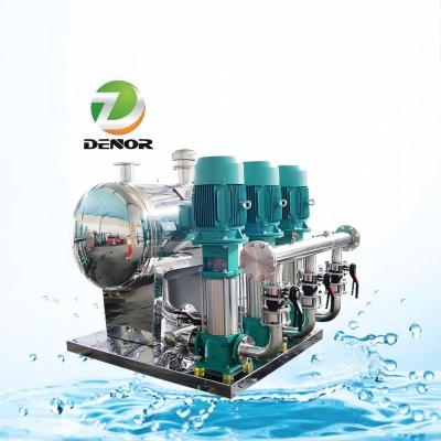 Cina Sistema di approvvigionamento idrico in acciaio inossidabile con pompa di potenziamento centrifugante a più stadi verticale in vendita