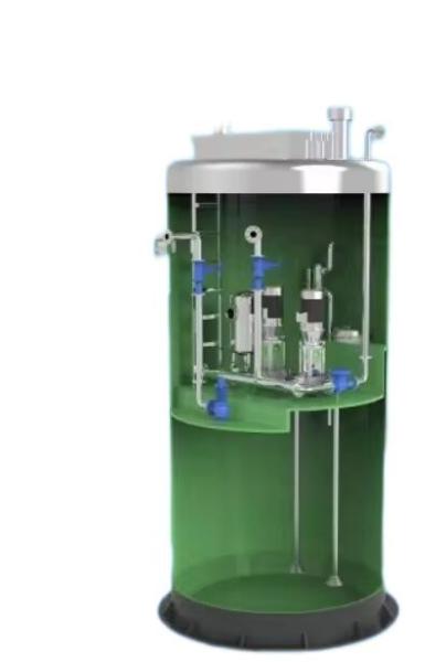 Quality Customized Stainless Steel Water Supply Pump Station for Municipal and Secondary for sale