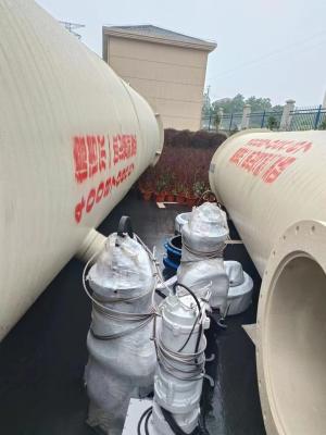 China Customized HMPP Integrated Pump Station with Water Pumps Grilles and Control Equipment for sale