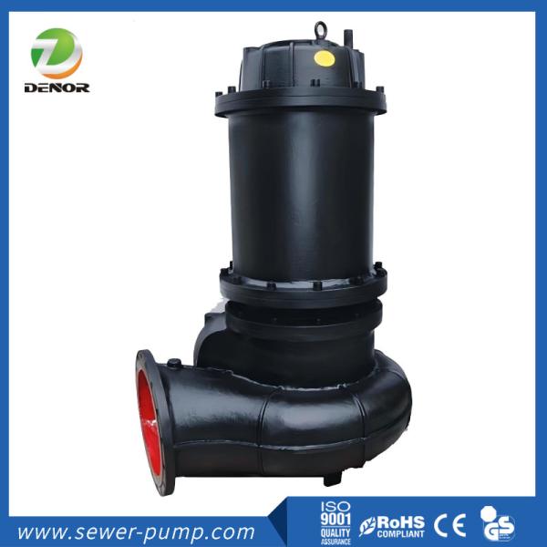 Quality Large Diameter Sewer Pump Double Suction 1.5 Hp Submersible Sewage Pump for sale