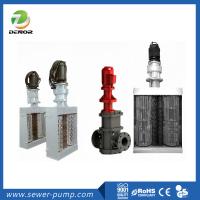 Quality Sewage Grinder for Wastewater Treatment Plant with High Flow Capacity and Compact Design for Small Channels and Water Intakes for sale