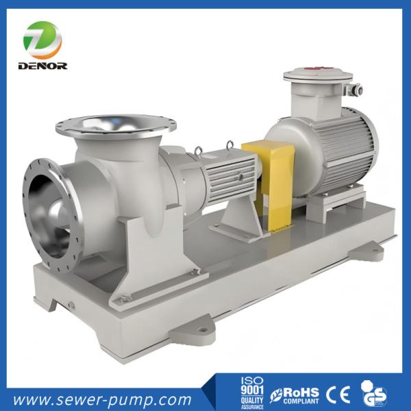 Quality Duplex Stainless Steel Axial Flow Pump / Circulation Pump For Evaporator Circuits for sale