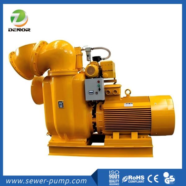 Quality Cast Iron Large Flow Emergency Flood Pump For Flood Control / Rescue for sale