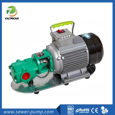 China WCB Type Gear Oil Pump 24V Energy Saving Compact Structure With Good Self Priming for sale