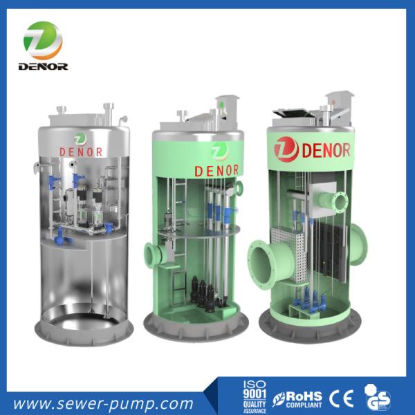 Quality Stainless Steel & FRP GRP Wastewater Pumping Stations for sale