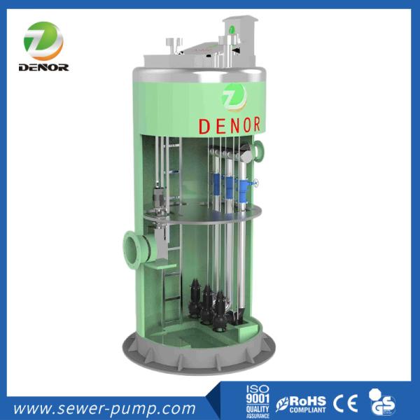 Quality Reliable Integrated Prefabricated Pumping Station For Wastewater Solutions for sale