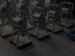 QBK-W de grado alimentario bomba de diafragma neumática 1 pulgada funcionamiento confiable