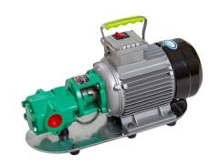 Bomba de óleo de engrenagem tipo WCB 24V Economia de energia Estrutura compacta com bom auto-primação