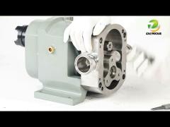 Vacuum Rubber Stator Rotor Pump Horizontal Mud Small Oil Sludge Pump