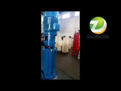 DL Pompa d'acqua a più stadi verticale 380V 50Hz per l'approvvigionamento idrico domestico