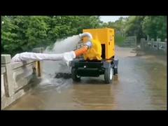 Camion pompatore diesel di grande capacità per il soccorso in caso di catastrofi naturali e per il trattamento delle acque reflue