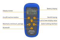 China High Precision Industrial Temperature Measuring Thermometer for Calibration Reference for sale