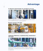 China High Precision Industrial Temperature Measuring Thermometer for Calibration Reference for sale