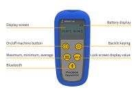 China Portable High Precision Digital Standard Reference Temperature and Humidity Meter with Sensor for sale