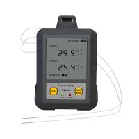 China High Precision USB Dual Channel T Type Temperature Data Logger GREY with Protection Case for sale