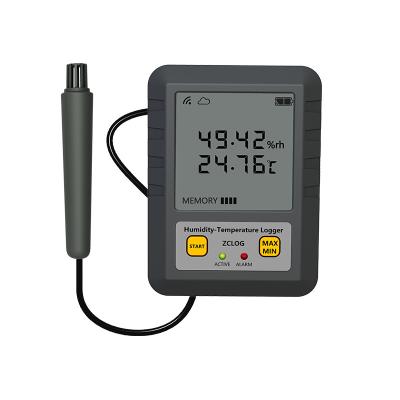 Cina Monitor Digital Dual Channel NTC Thermometer Data Logger GREY with protection case in vendita