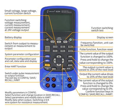 中国 754 Multifunction Process Calibrator Customized OEM Support and LCD Display for Industrial 販売のため