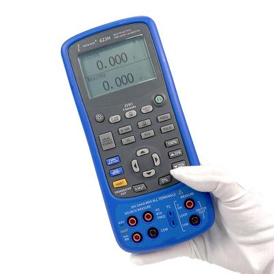 China 0.01% Accuracy 726 754 Signal Generator Hart Process Calibrator with 24V Loop Power Te koop