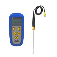 China LCD Display Single Channel Thermistor RTD NTC Thermometer for High Precision Testing for sale