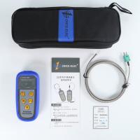 China Convenient LCD Digital Bluetooth Handheld T Type Thermocouple Thermometer with Sensor for sale