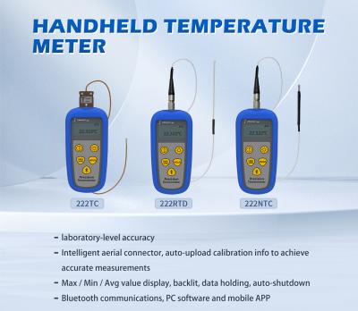 China NTC Thermistor Thermometer Measuring Range -40 150C Industrial Wifi Temperature Alarm for sale