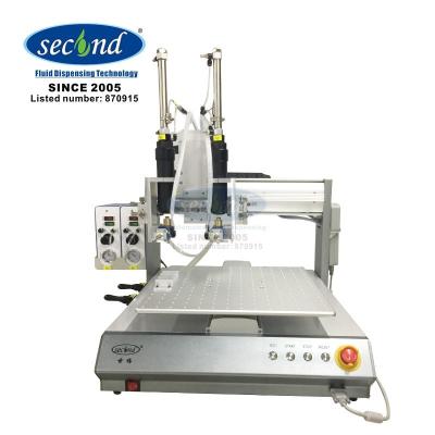 China High quality and high performance automatic desktop servo motor glue dispensing robots for epoxy resin for sale