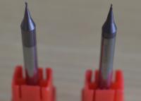 China Micro Ball Nose High Speed 0.75mm 2 Flute End Mill for sale