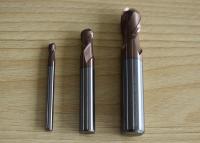 China Carbide End Mill 2 Flute 55HRC Ball Nose Insert Cutter for sale